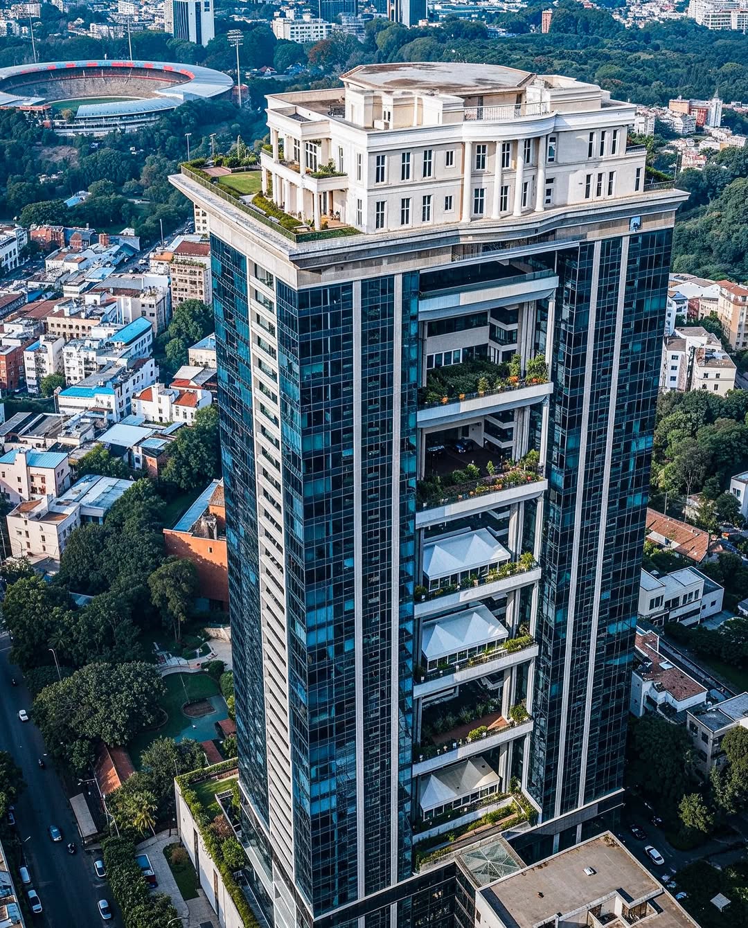 White House in the Sky: The Crown Jewel of Kingfisher Towers, UB City ...